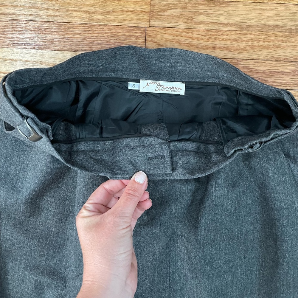 Vintage Norm Thompson Pencil Skirt - Gem